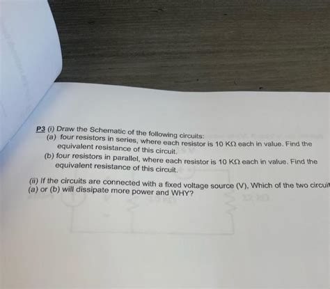 draw a circuit diagram for the circuit of figure p23 1 solv