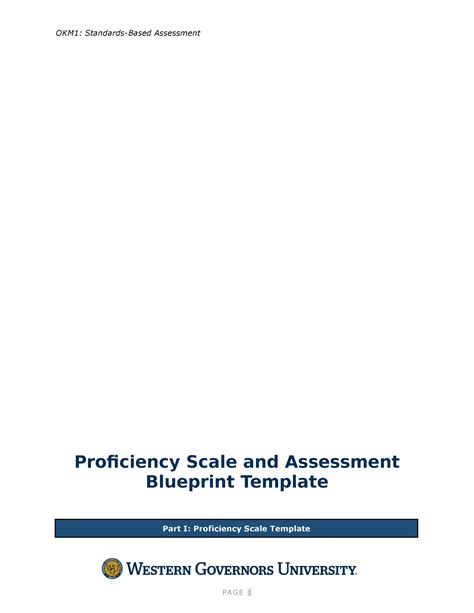 D184 Task 2 D184 Task 2 Okm1 Standards Based Assessment