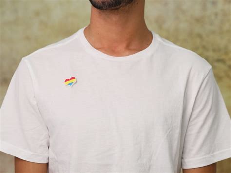 Pansexual Flag Heart Pins Lgbtq Gay Pride Jewelry In Bulk We Are Pride