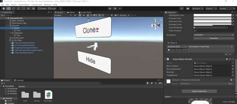 Unity克隆物体并控制显隐unity Clone Csdn博客