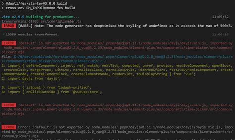 Bug Report Feeback fesjs builder vite build失败 似乎未读取项目 tsconfig json Issue