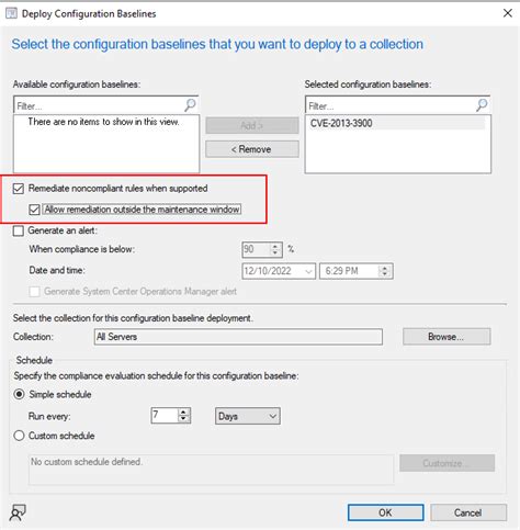 Sccm Ile Baseline Remediation Cve 2013 3900 Winverifytrust Signature Validation Zafiyetinin