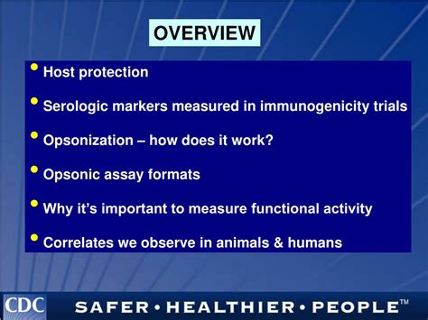 Ppt Opsonization Assay Functional Correlate Of Protection Powerpoint Presentation Id 1135708