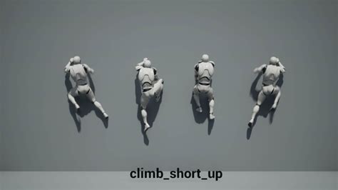 Action Adventure Ledge Climbing Animation Pack In Animations Ue Marketplace