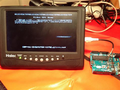 Tvout Using Spi Displays Arduino Forum