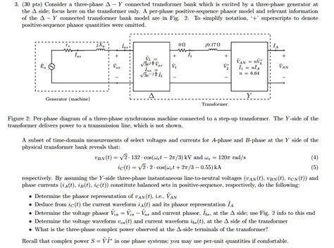 VIDEO Solution Pts Consider A Three Phase Y Connected Transformer Bank Which Is Excited