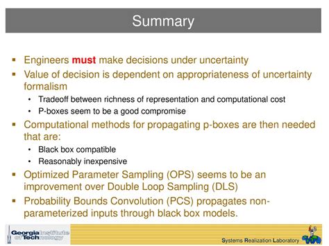Morgan Bruns1 Chris Paredis1 And Scott Ferson2 Ppt Download