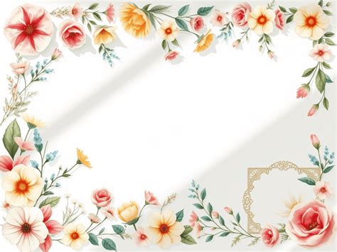 20 Creative Floral Border Designs For Stunning Scrapbook Layouts