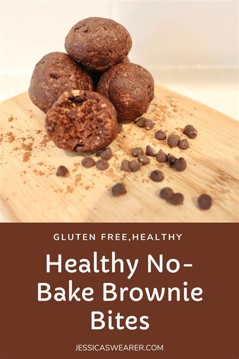 No Bake Brownie Bites Gluten Free Healthy Pinch Of Gluten Free Recipes