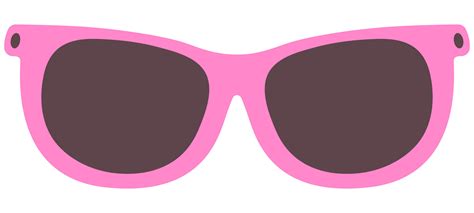 Pink Sunglasses Vector Icon Isolated On White Background 35885384