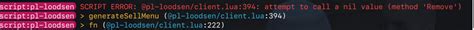 Problem Script Drugs Pl Loodsen Esesx Cfxre Community