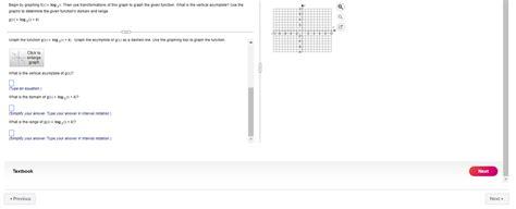 Solved Ay Begin By Graphing Fx Log2x Then Use