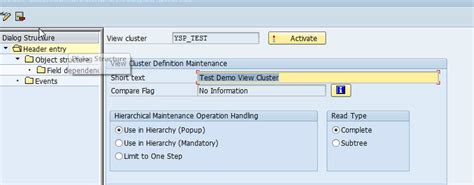 SAP Notes Creating View Cluster SAP Notes Creating View Cluster