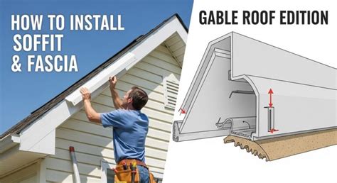 How To Install Soffit And Fascia On A Gable Roof Creative Home Design
