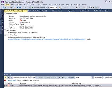 Executing Selenium Ui Tests From Release Management