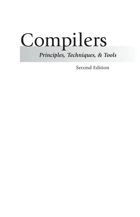 Solution Alfred V Aho Monica S Lam Ravi Sethi Jeffrey D Ullman Compile