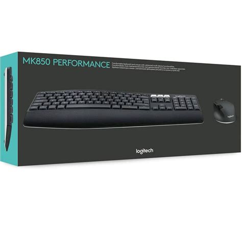 Kit Combo Teclado E Mouse Sem Fio Logitech MK SobralTech