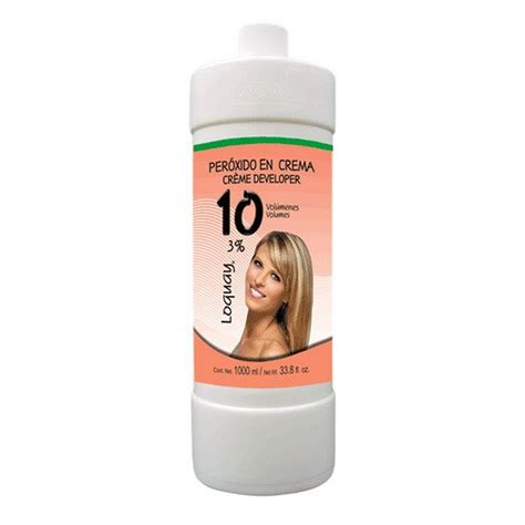 Peróxido Peroxido En Crema Liquido 10 Volúmenes 1lt Loquay Loquay Primer Walmart En Línea