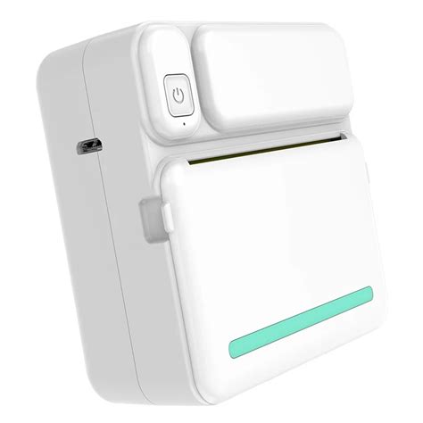 Mini Imprimanta Termica Portabila De Buzunar Conectare Android Ios Cablu Usb Inclus