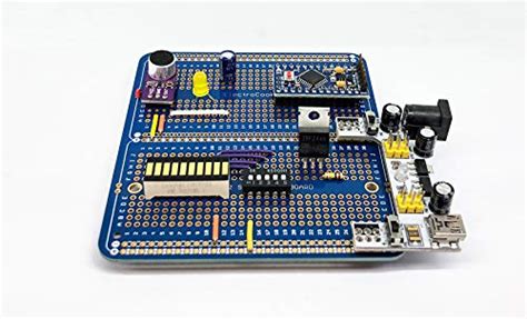 Electrocookie Large Pcb Prototype Board Kit Solderable Breadboards For