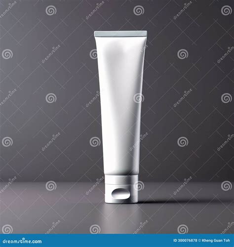 Tube Container For Toothpaste Or Cosmetic Cream Blank Generic Product