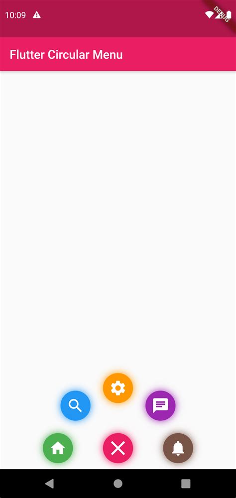 Circular Menu Flutter