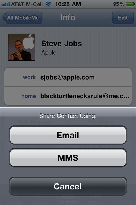 Beginner Tip How To Share A Contact VCF On Your IPhone IMore