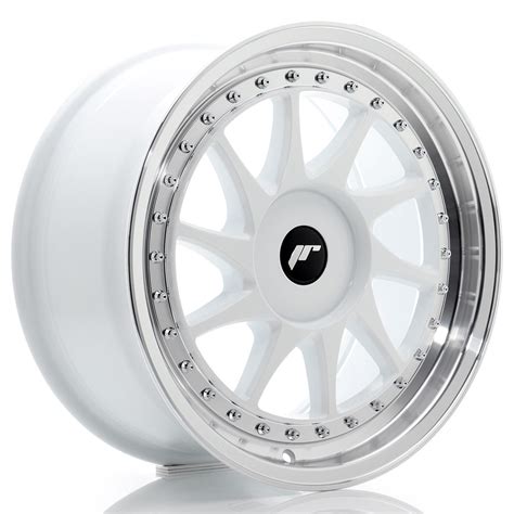 Jr Wheels Jr26 17x8 Et20 35 Blank White Wmachined Lip Alufelgehr