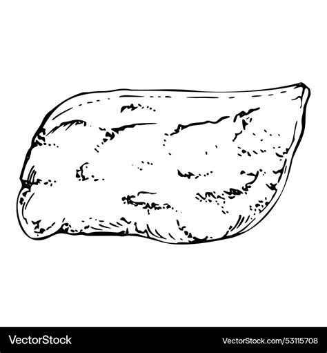 Traditional Japanese Vegetarian Vegan Food Inari Vector Image