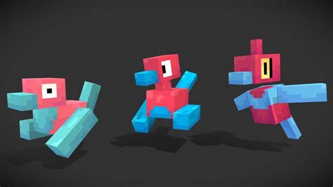 Porygon 3d Models Sketchfab