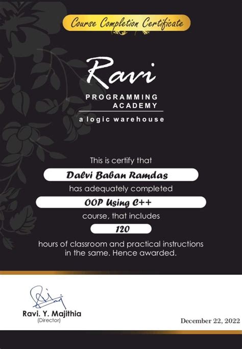 Baban Dalvi On Linkedin Oops Cplusplus Raviprogrammingacademy
