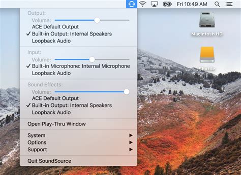 Rogue Amoeba The Soundsource Screenshot Gallery