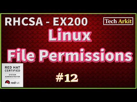 Arkit Co In Linux File Permissions Umask Explained RHCSA