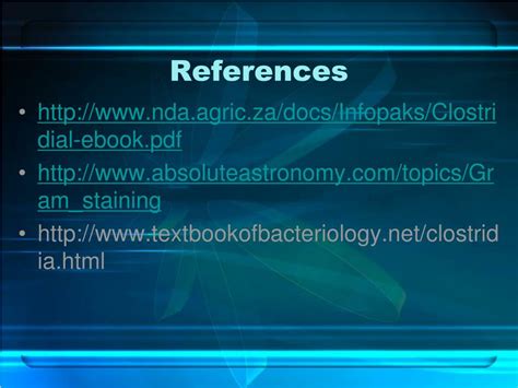 PPT Clostridium PowerPoint Presentation Free Download ID