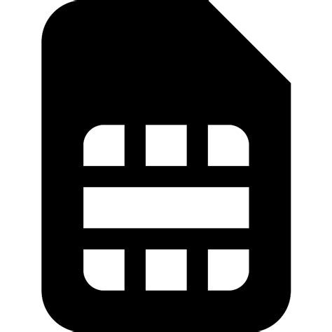 Sim Card Vector SVG Icon SVG Repo
