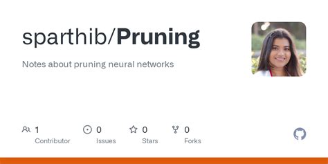 Github Sparthibpruning Notes About Pruning Neural Networks