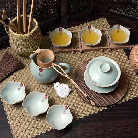 汝瓷功夫茶具图片4 中国风