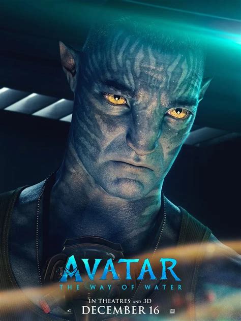 Avatar El Camino Del Agua” Lanza Pósters Y Muestra Nuevos Personajes
