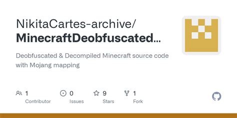 Github Nikitacartes Archiveminecraftdeobfuscated Mojang