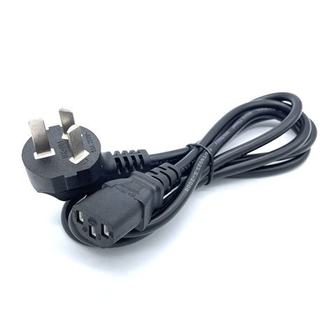 CPU Power Cord Monitor Power Cable PC Power Cord Connecting Line Power Supply WireTested Thick