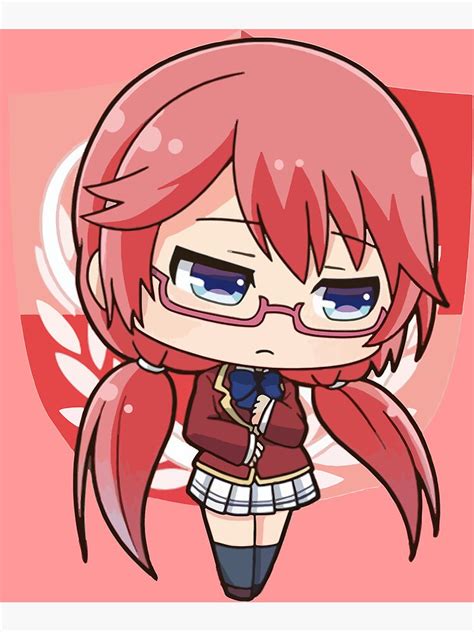 Classroom Of The Elite Chibi Airi Sakura Art Print For Sale By