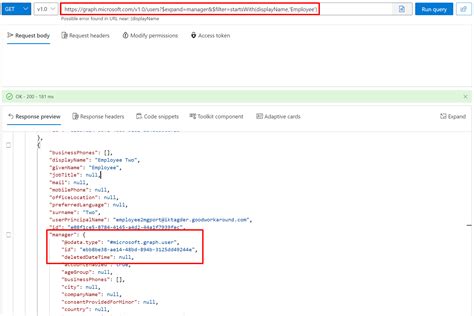 A Good Example On When To Use Expand When Querying The Microsoft Graph