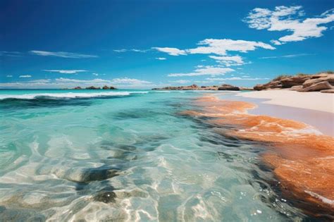 Premium Ai Image Blue Lagoon Jericoacoara Tropical Paradise With