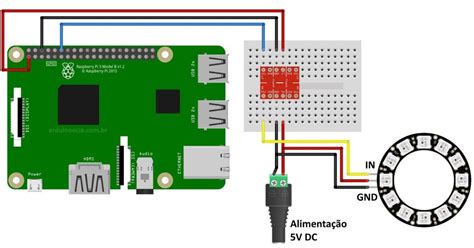 Led endereçável RGB Neopixel Raspberry Pi Arduino e Cia