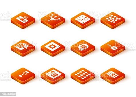 설정 알고리즘 컴퓨터 api 인터페이스 서버 데이터 신경망 휴머노이드 로봇 바이너리 코드 및 아이콘 벡터 3차원 형태에 대한
