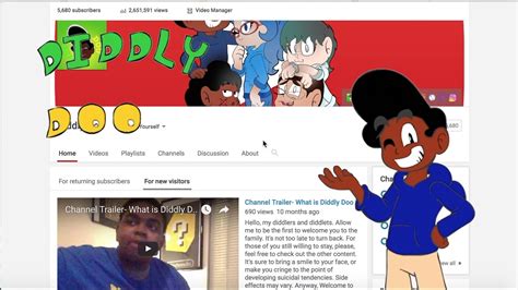 Welcome To Diddly Doo Youtube