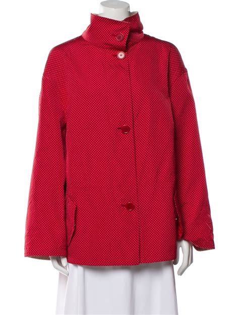 Akris Punto Akris Punto Red Jackets Clothing Wak128728 The Realreal