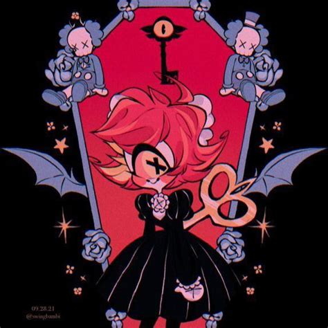 Niffty Hazbin Hotel Hotel Art Character Design Character Art