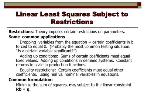 Econometrics Analysis Ppt Download