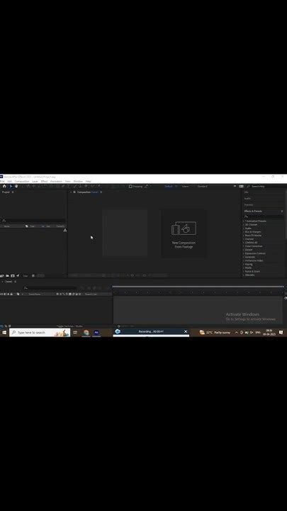 adobe after effects compositions for beginners malayalam tutorial youtube